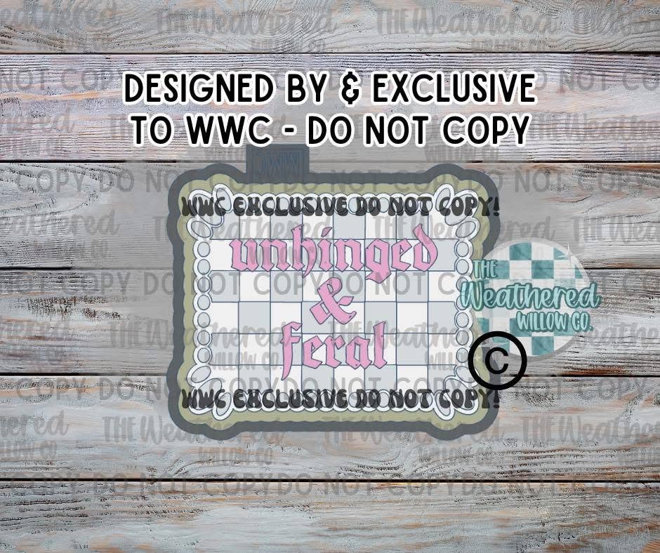 Sassy Fras Couture - Unhinged & Feral Car Freshie (Coming Soon ...